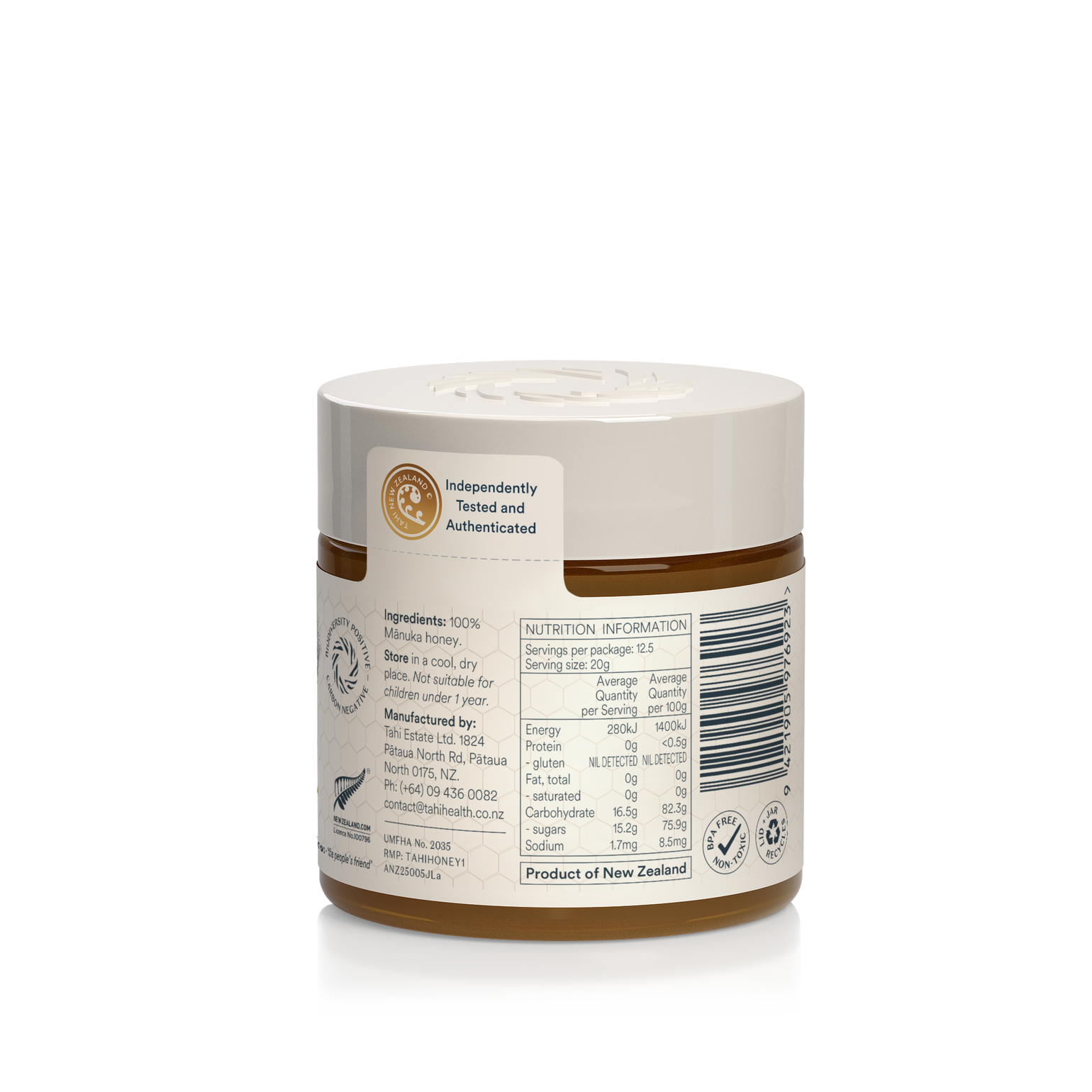 Manuka Honey New Zealand UMF™ 5+ / MGO 83+ | Tahi – Tahi Health ANZ